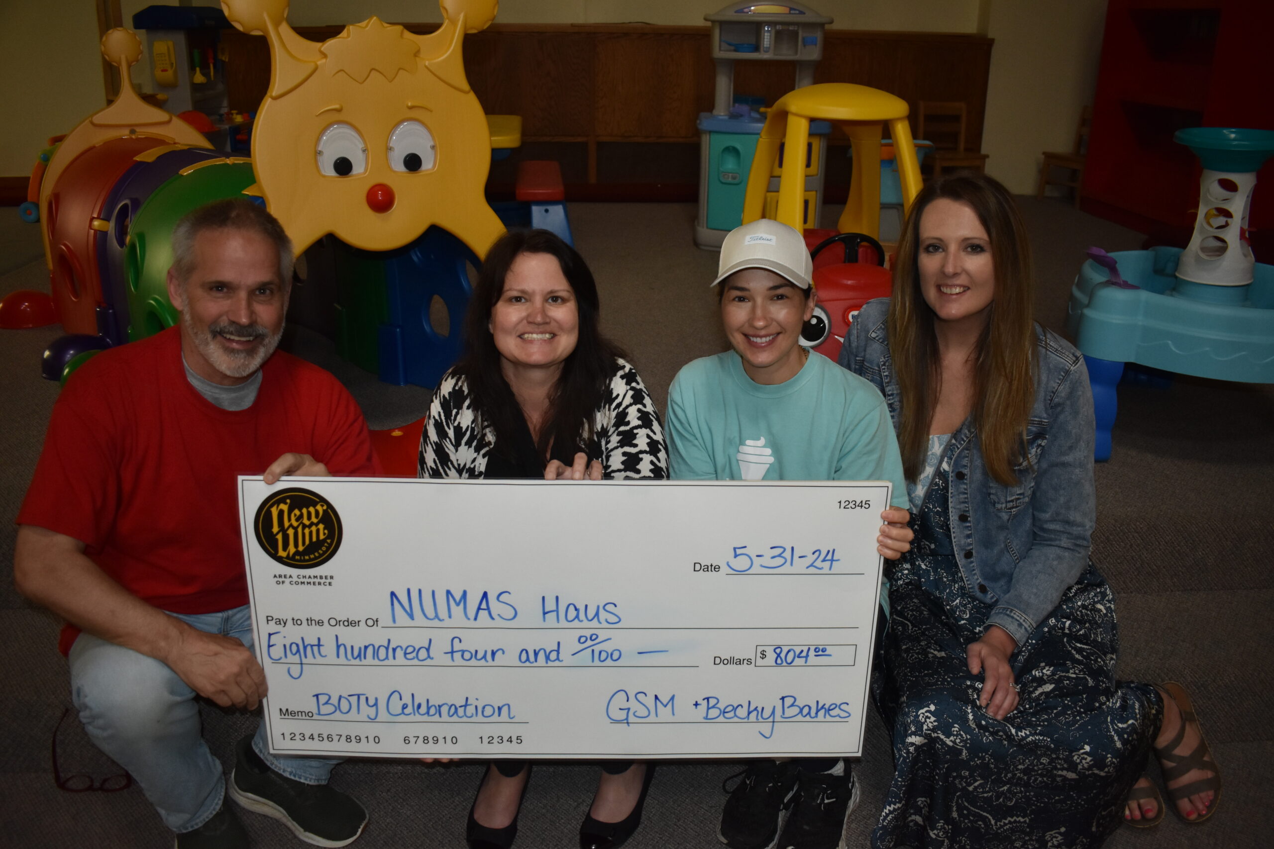 NUMAS Haus donation | News, Sports, Jobs - The Journal